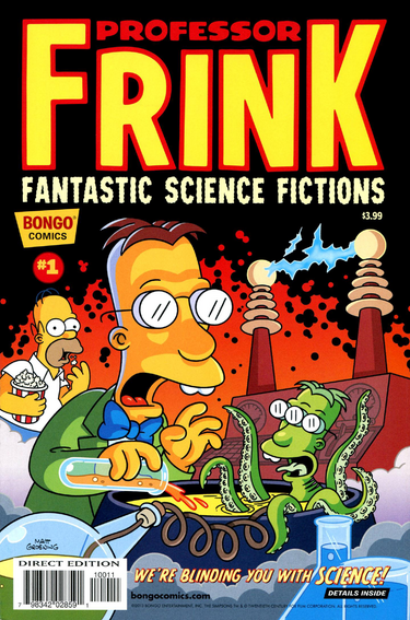 Professor Frinks Fantastic Science Fictions 1 Wikisimpsons The Simpsons Wiki