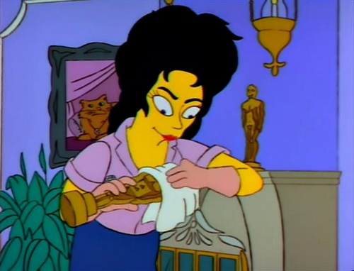 Elizabeth Taylor - Wikisimpsons, the Simpsons Wiki