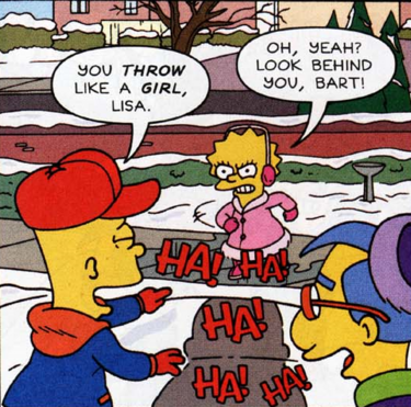 Snow Brawl - Wikisimpsons, the Simpsons Wiki