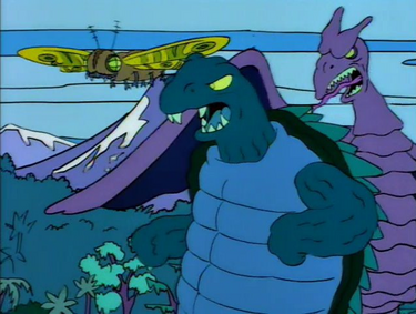 Godzilla - Wikisimpsons, the Simpsons Wiki
