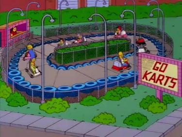 Go-Kart Track - Wikisimpsons, the Simpsons Wiki