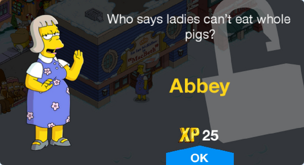 Abbey - Wikisimpsons, the Simpsons Wiki