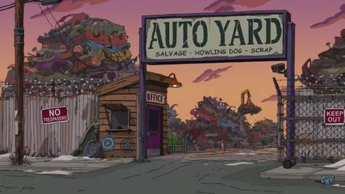 Auto Yard - Wikisimpsons, the Simpsons Wiki