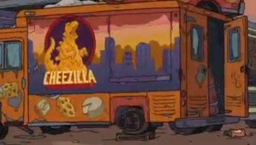 Cheezilla - Wikisimpsons, the Simpsons Wiki