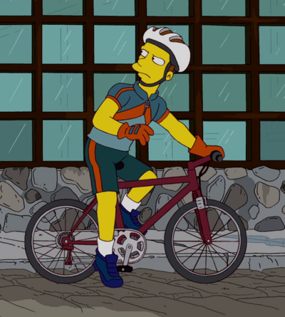 Irish cyclist - Wikisimpsons, the Simpsons Wiki
