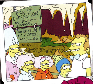 Cave of Depression - Wikisimpsons, the Simpsons Wiki