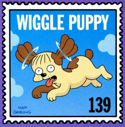 Wiggle Puppy - Wikisimpsons, the Simpsons Wiki