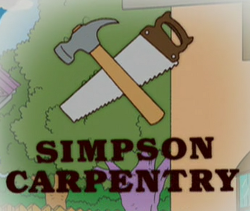 Simpson Carpentry - Wikisimpsons, the Simpsons Wiki