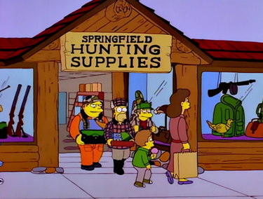 Springfield Hunting Supplies - Wikisimpsons, the Simpsons Wiki