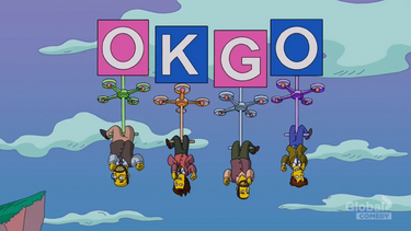 OK Go - Wikisimpsons, the Simpsons Wiki