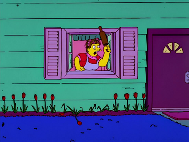 Pie lady - Wikisimpsons, the Simpsons Wiki