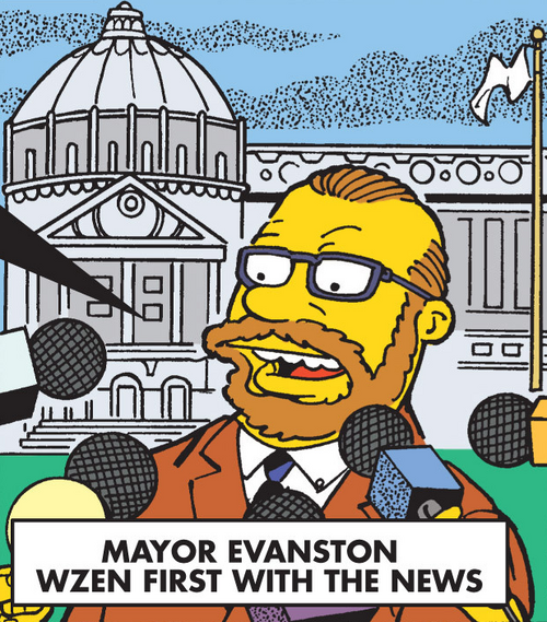 Mike Evanston - Wikisimpsons, the Simpsons Wiki