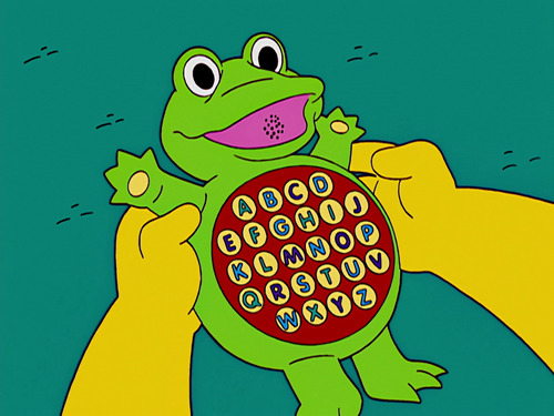 Phonic Frog - Wikisimpsons, the Simpsons Wiki