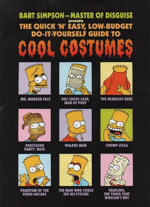 Bart Simpson - Master of Disguise - Wikisimpsons, the Simpsons Wiki
