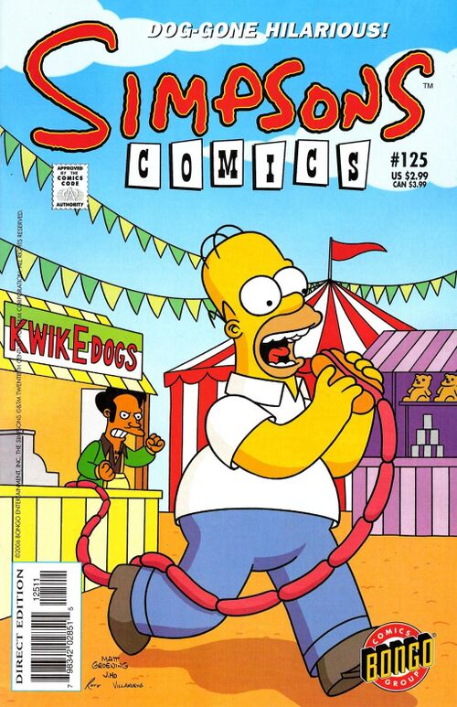 Simpsons Comics #125 - Wikisimpsons, the Simpsons Wiki