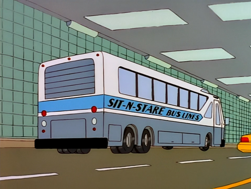 Sit-N-Stare Bus Lines - Wikisimpsons, the Simpsons Wiki