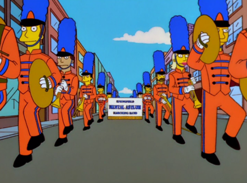 Springfield Mental Asylum Marching Band - Wikisimpsons, the Simpsons Wiki