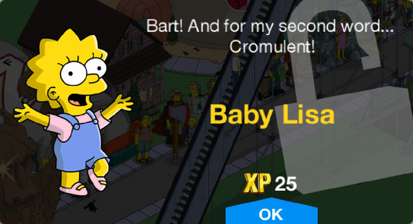 The Simpsons: Tapped Out Simpsons Babies content update - Wikisimpsons ...