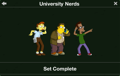 University Nerds - Wikisimpsons, the Simpsons Wiki