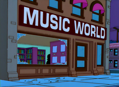 Music World - Wikisimpsons, the Simpsons Wiki