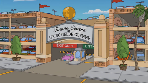 Towne Centre at Springfielde Glenne - Wikisimpsons, the Simpsons Wiki