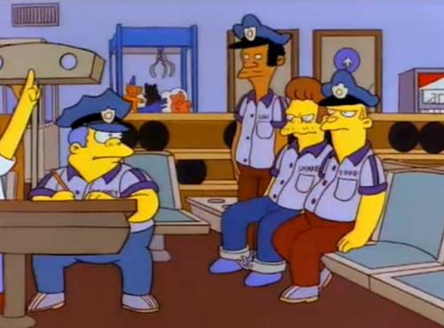 Springfield Police Framers - Wikisimpsons, the Simpsons Wiki