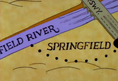 Springfield River - Wikisimpsons, the Simpsons Wiki