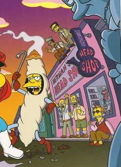 Herman's Head Shop - Wikisimpsons, the Simpsons Wiki