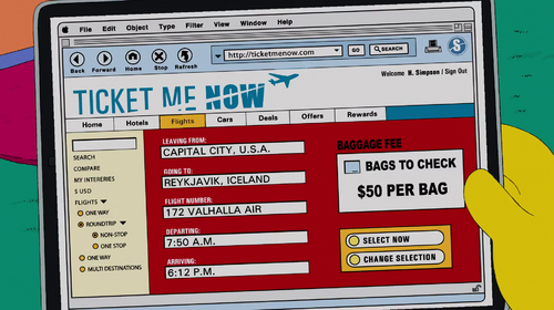 Ticket Me Now - Wikisimpsons, the Simpsons Wiki