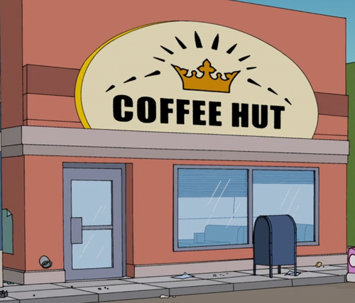 Coffee Hut - Wikisimpsons, the Simpsons Wiki