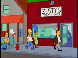 Zesty's - Wikisimpsons, the Simpsons Wiki