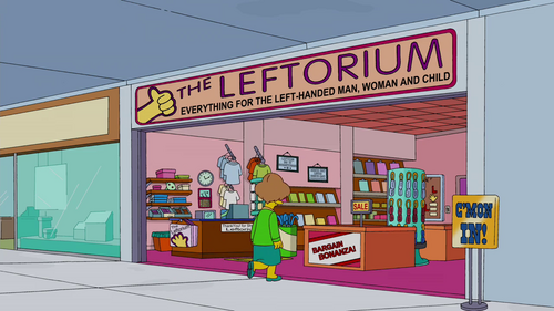 The Leftorium - Wikisimpsons, the Simpsons Wiki