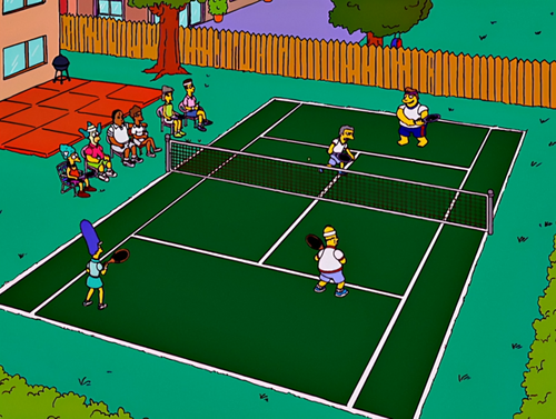Tennis - Wikisimpsons, the Simpsons Wiki