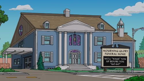 Mourning Glory Funeral Home - Wikisimpsons, the Simpsons Wiki