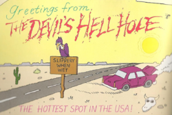 The Devil's Hell Hole - Wikisimpsons, the Simpsons Wiki