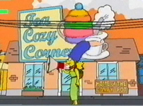 Tea Cozy Corner - Wikisimpsons, the Simpsons Wiki