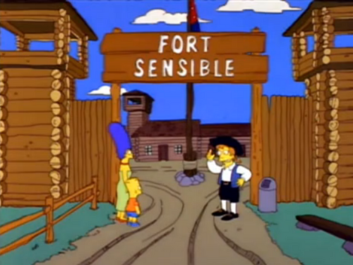 Fort Sensible - Wikisimpsons, the Simpsons Wiki