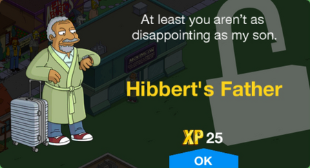 Julius Hibbert's father - Wikisimpsons, the Simpsons Wiki