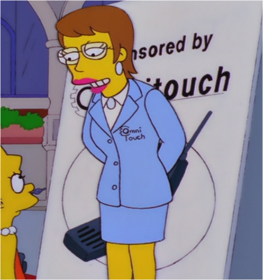 OmniTouch representative - Wikisimpsons, the Simpsons Wiki