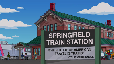 Springfield Union Station - Wikisimpsons, the Simpsons Wiki