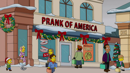 Prank of America - Wikisimpsons, the Simpsons Wiki