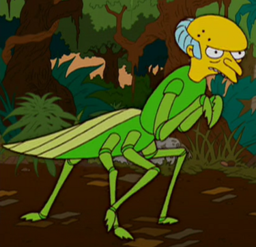 Mantis Burns - Wikisimpsons, the Simpsons Wiki