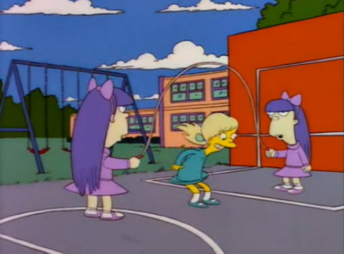 Sherri And Terris Skipping Song Wikisimpsons The Simpsons Wiki
