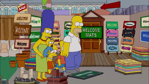 Welcome Mats - Wikisimpsons, the Simpsons Wiki