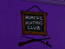 Homer's Hunting Club - Wikisimpsons, the Simpsons Wiki