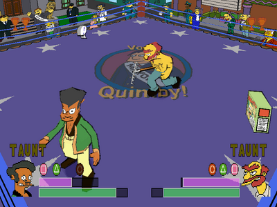 The Simpsons Wrestling - Wikisimpsons, the Simpsons Wiki