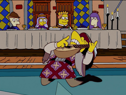 Otto Gets Medieval at the Springfield Elementary Medieval Festival ...