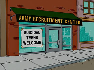 Army Recruitment Center - Wikisimpsons, the Simpsons Wiki