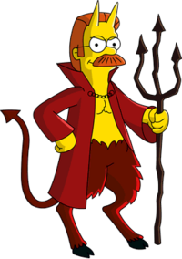 Flanders the Devil - Wikisimpsons, the Simpsons Wiki