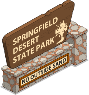 Springfield Desert State Park - Wikisimpsons, the Simpsons Wiki